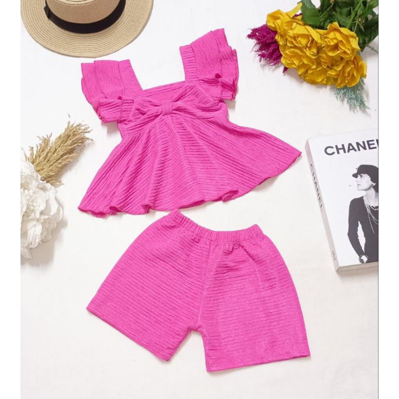 Mia Barbara Top and Short 5 to 6 years old Set | Shopee Philippines