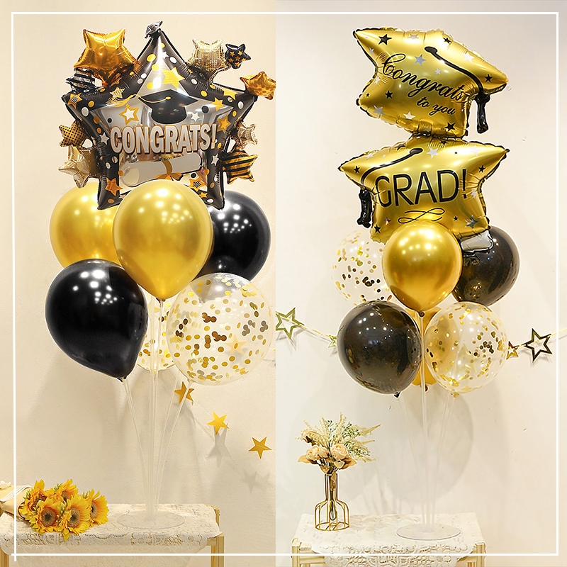 Graduation Party Decorations Set Balloon Centerpieces For Table Grad ...