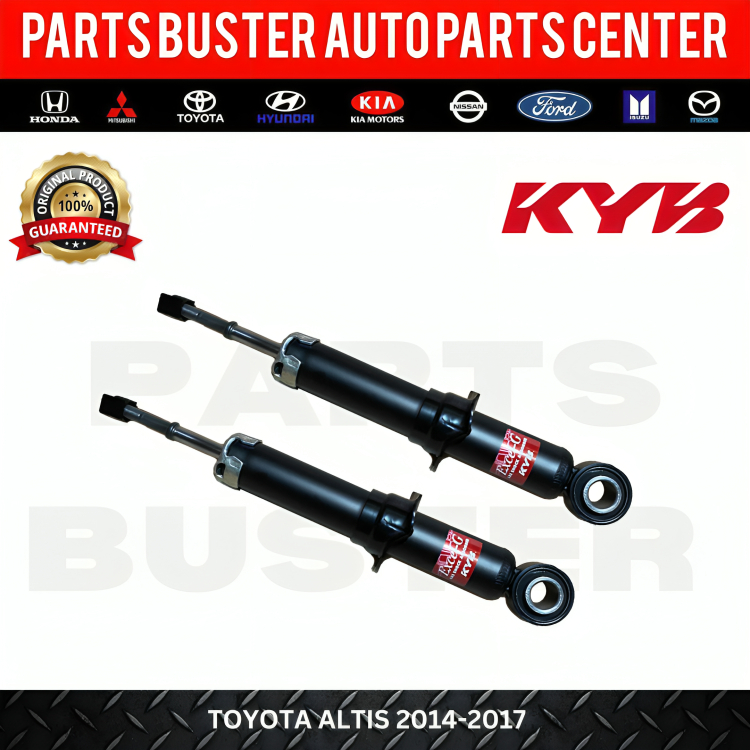 KYB Excel-G Rear Shock Absorber 2pcs for Toyota Altis 2014-2017 (341448 ...
