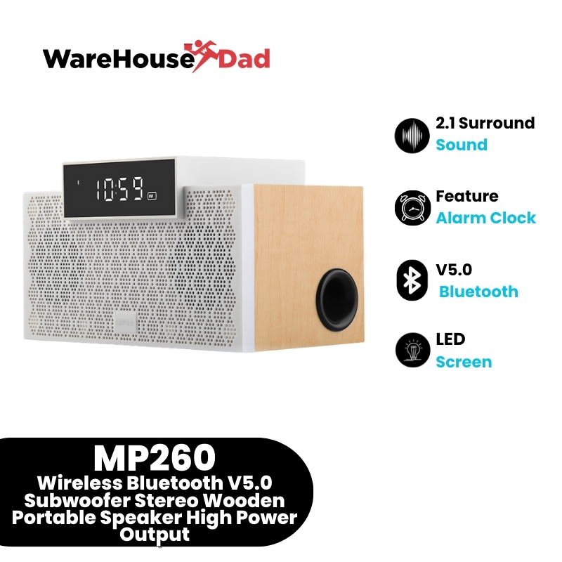 Edifier MP260 Multifunctional Integrated 2.1 Channel Bluetooth Speaker ...