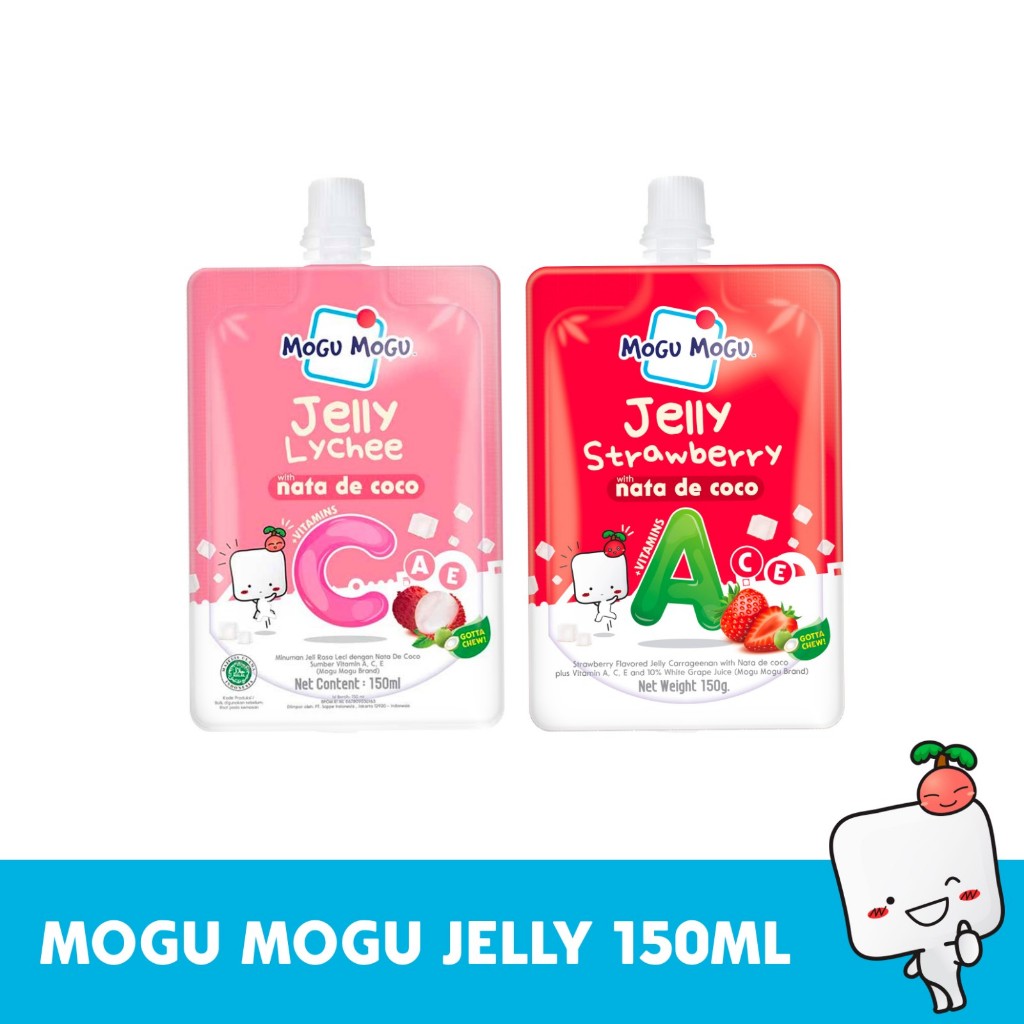 Mogu Mogu Jelly 150ml x 1 Pouch | Shopee Philippines