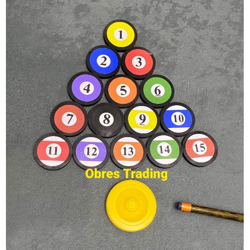 Pool Pitsa 15 Straight Ball by Obres Trading | Shopee Philippines