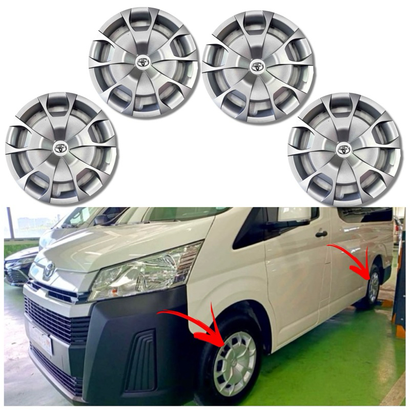 Toyota Hiace Commuter Deluxe 2019 - 2024 Hubcaps Original | Shopee ...