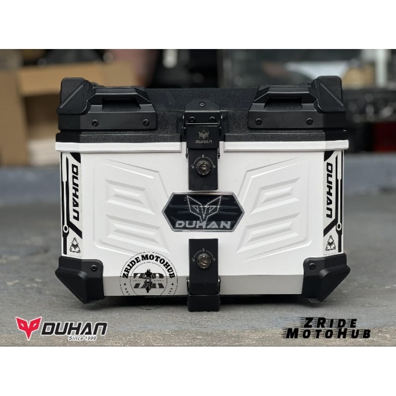 DUHAN 45L TOPBOX - HARD PLASTIC with BACKREST | Shopee Philippines