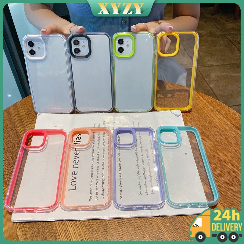 Fully Covered With Anti-Drop Silicone Hard Shell Simple And Transparent ...