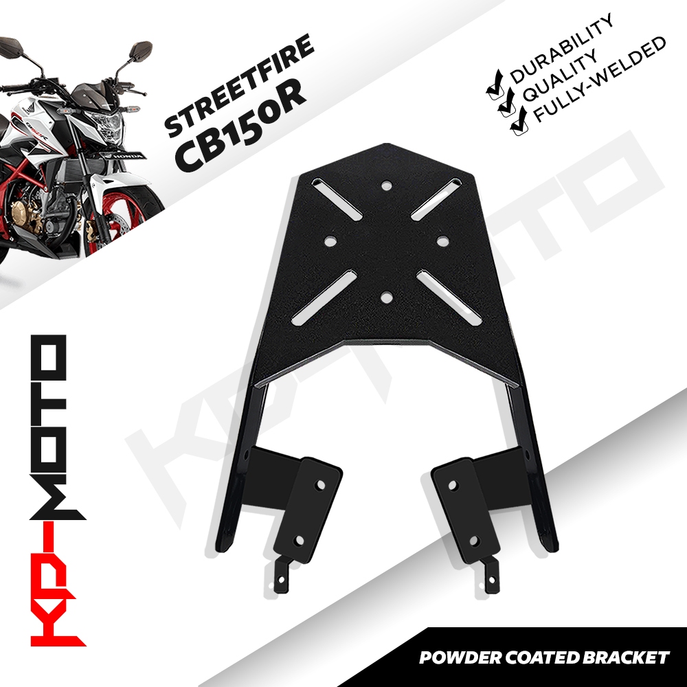 HONDA CB150R MOTORCYCLE TOP BOX BRACKET / CB150R ACCESSORIES / POWDER ...
