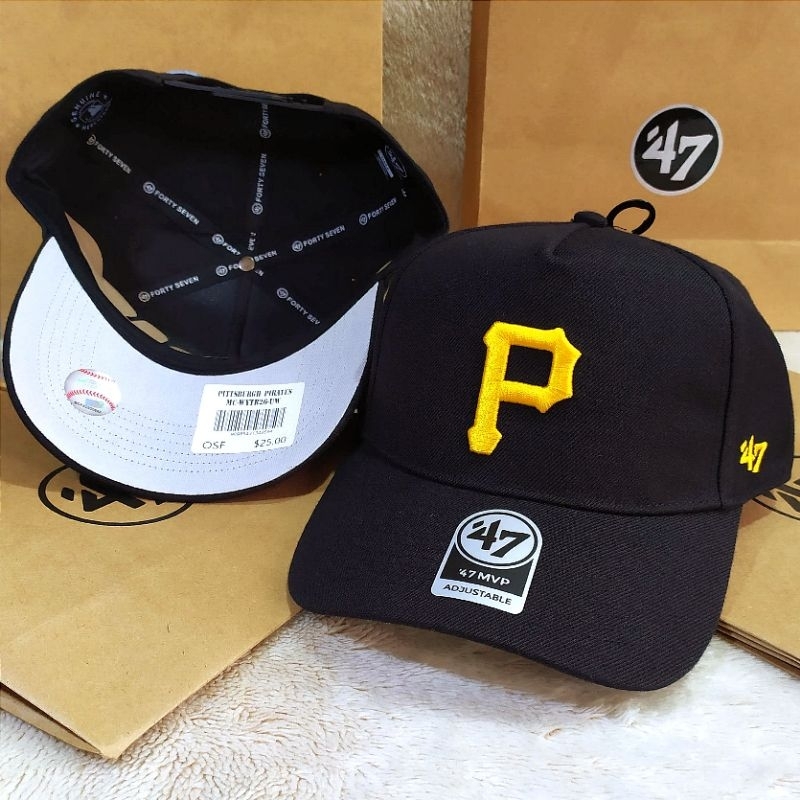 47 mvp Pittsburgh Pirates A-frame curve snapback | Shopee Philippines