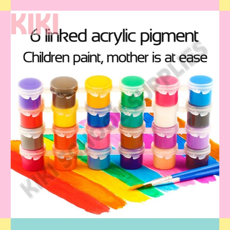 KK Acrylic Paint Set 6/12 colors for Canvas Painting Art School ...