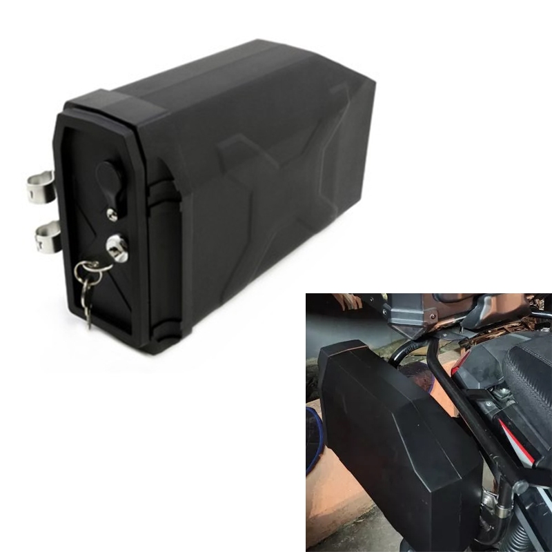REALZIONMOTOR For Adv 150 160 Pcx R1200GS Click Oil Bird Toolbox Side Frame Storage Box Side ...