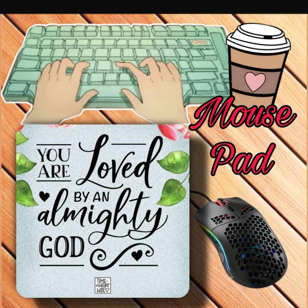 BIBLE VERSE MOUSE PAD (CUSTOMIZED) | Shopee Philippines