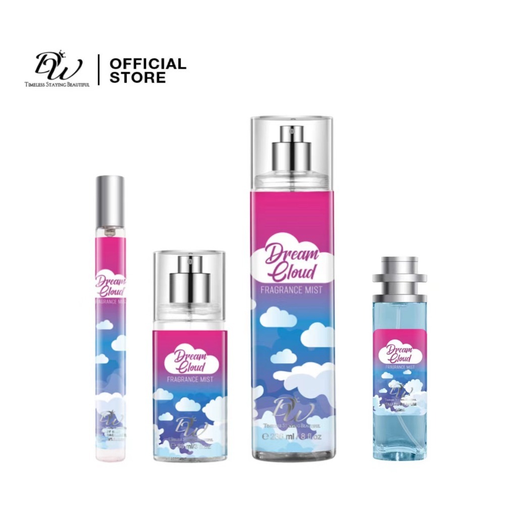 DW Dream Cloud Perfume For Women Long Lasting Fragrance Mist 35ml ...