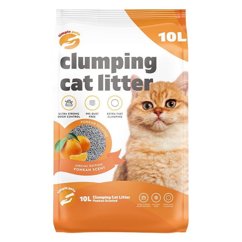Simple Pets Ponkan Clumping Cat Litter 10L (8kg) | Shopee Philippines