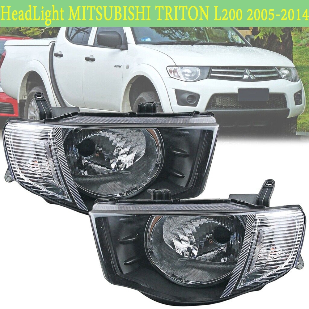Triton Headlight Headlamp head lamp head light for Mitsubishi L200 ...