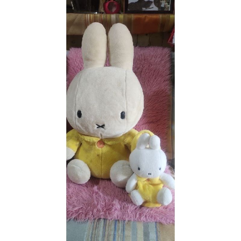Miffy Yellow Huggable 25" (na washed na po eto pag na ship na) | Shopee ...