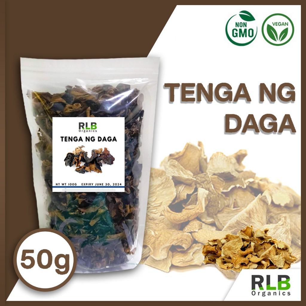 50 grams Tenga ng Daga Mushroom Kitchen Condiments Wood Ear Dried Black ...