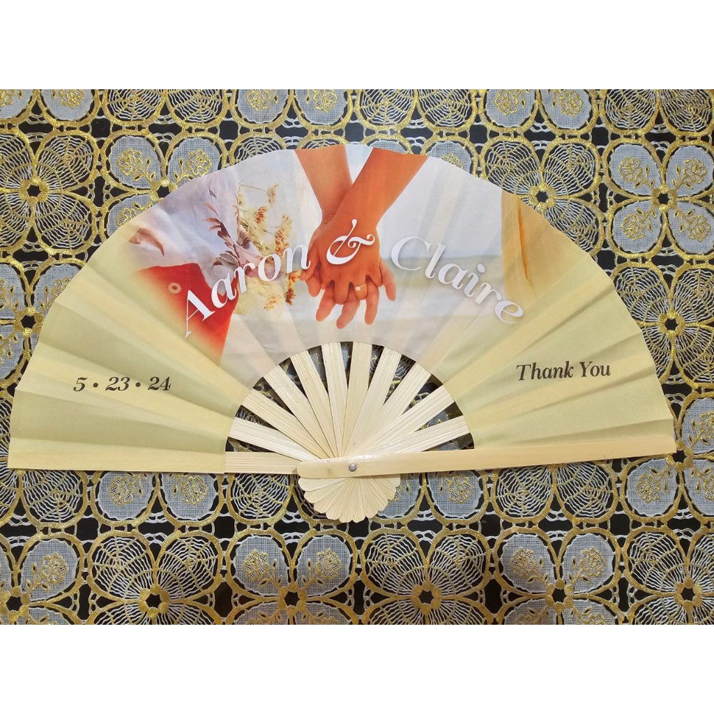 CUSTOMISED PAMAYPAY / FANS (SAMPLE ONLY) for #WEDDINGS, #EVENTS ...