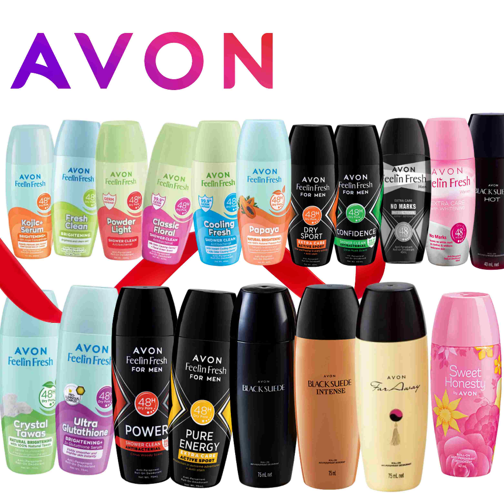 AVON Feelin Fresh Anti-Perspirant Roll-On Deodorants Best Avon Products ...