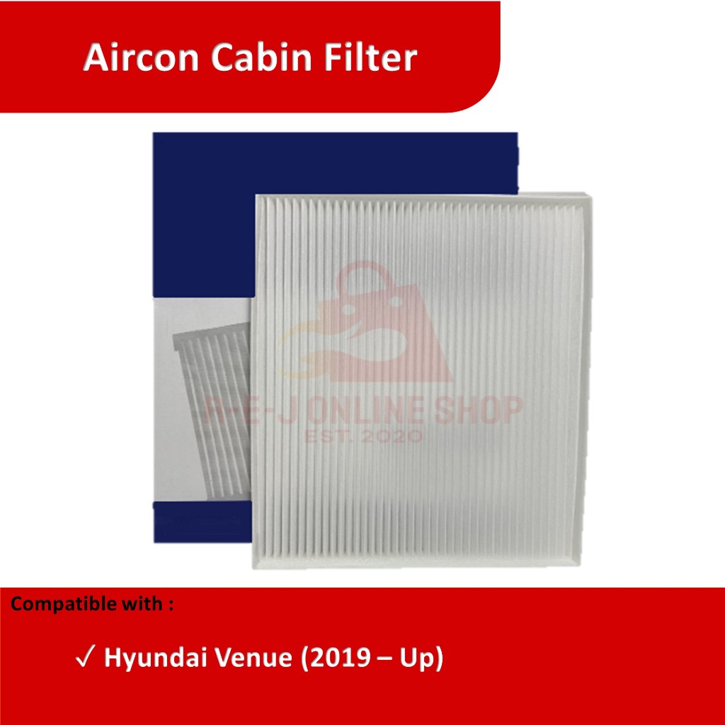 Aircon Cabin Filter for Hyundai Venue (2019 - Up) | Shopee Philippines