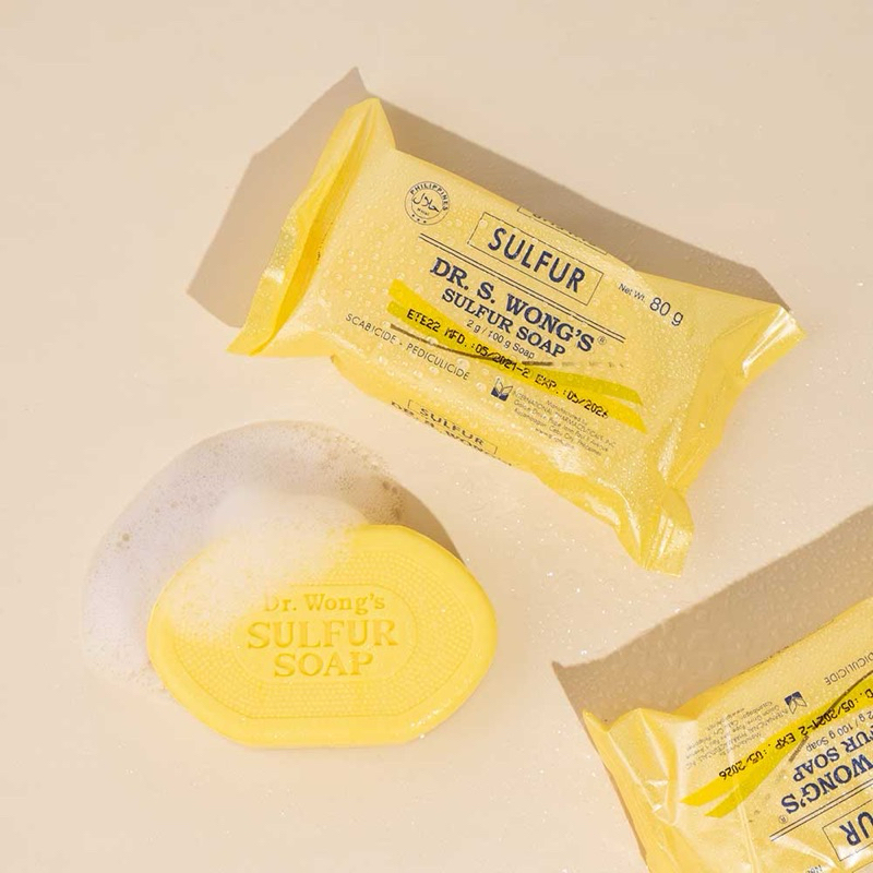 Dr. Wong's Sulfur Soap 80g (Sulphur Soap Dr Wong) | Shopee Philippines