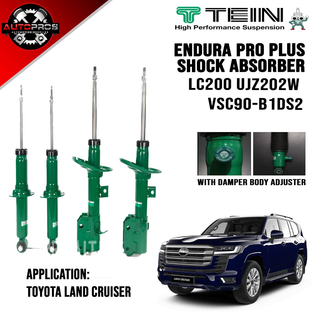 TEIN ENDURAPRO PLUS KIT Shock Absorber for Toyota Land Cruiser 200 ...