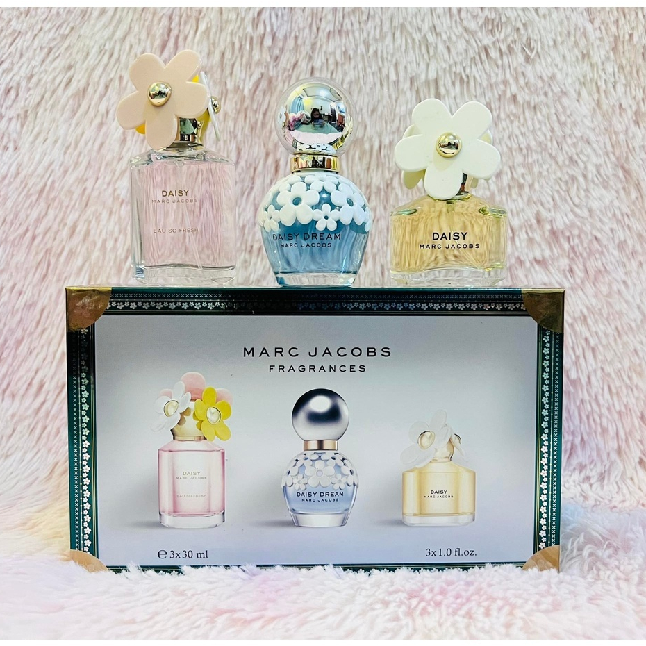 Marc Jacobs Daisy for women Perfume Set of 3 Travel Size Bottle 30ml ...