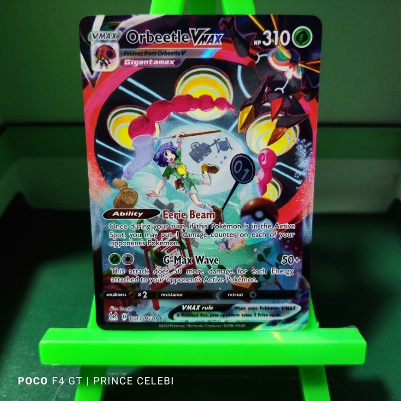 Pokemon TCG - Orbeetle Vmax | Shopee Philippines