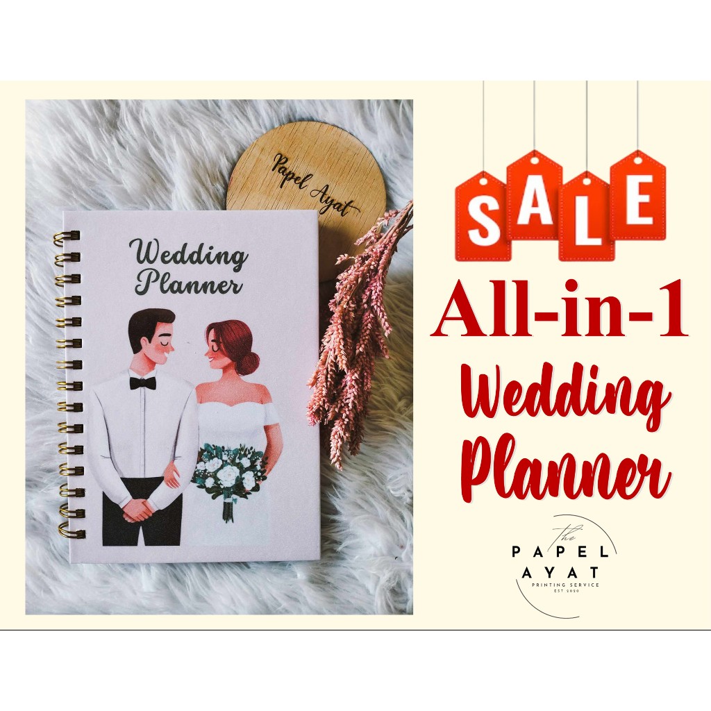 Wedding Planner Customized | Shopee Philippines