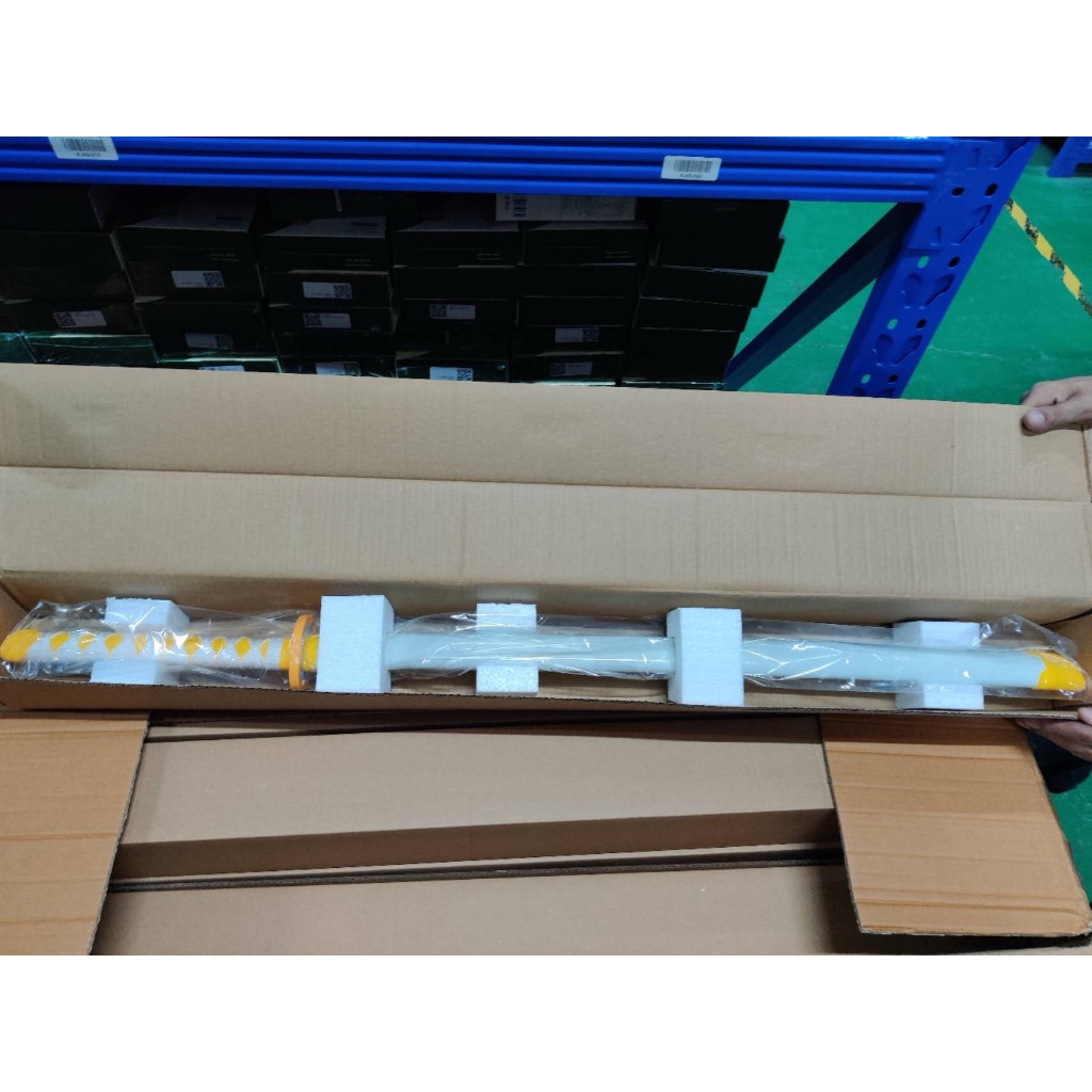 104cm demon slayer sword sun wheel sword wooden japan anime cosplay ...