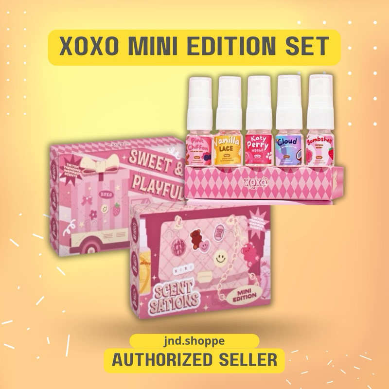XOXO COSMETICS MINI EDITION 2.0 5in1 PERFUME SCENTS | Shopee Philippines