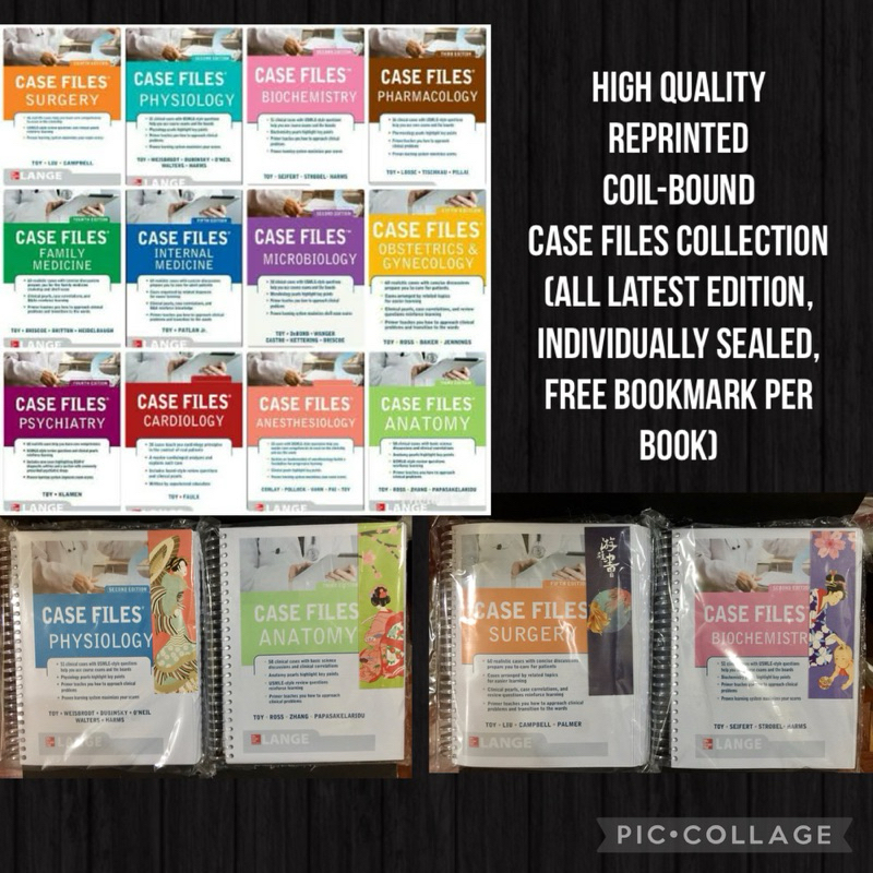 Case Files Collection Internal Medicine Surgery Pediatrics OB Gyne Physiology Anatomy ...