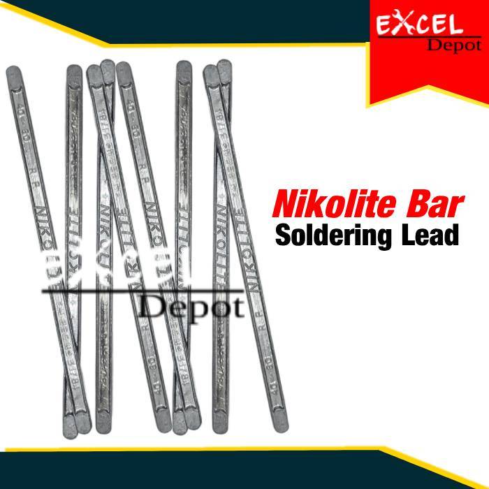 Original Soldering Lead Bar Nikolite Bar 40/60 30cm Long | Shopee ...
