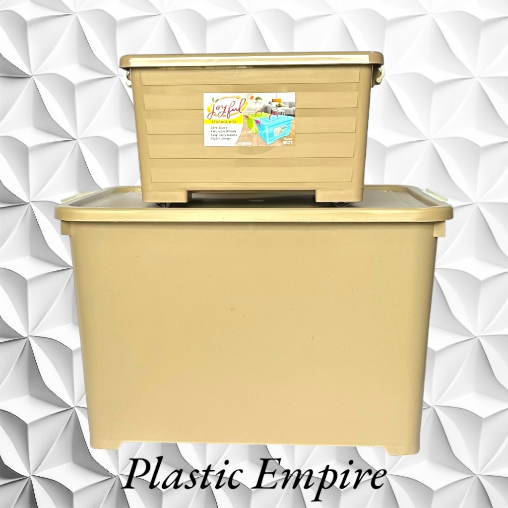 Uniglobal Buy 100Liters Take 35Liter Joyful Mocha Storage Rack Bin Box ...