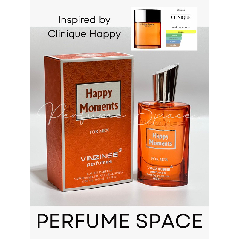 VINZINEE Happy Moments for Men EDP 50ml | Shopee Philippines