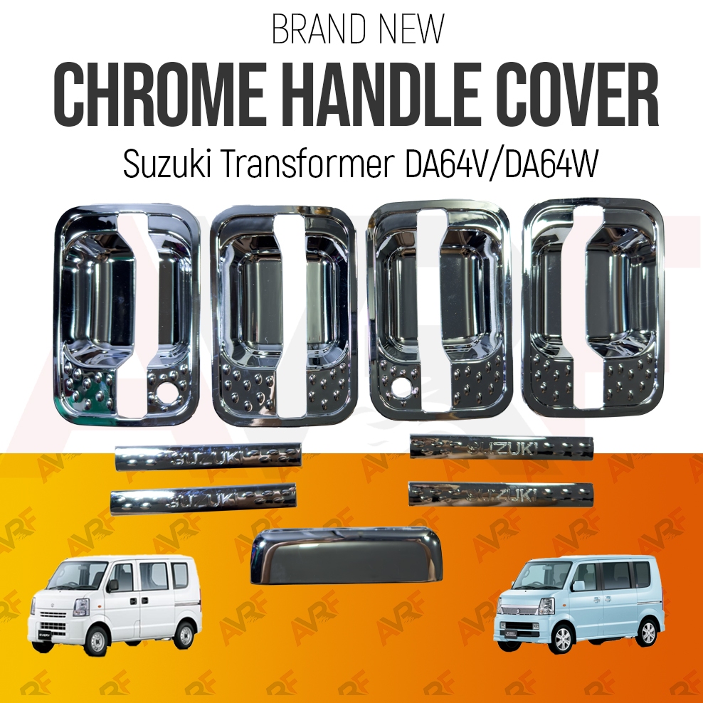 CHROME HANDLE COVER FOR SUZUKI EVERY WAGON DA64V DA64W | Shopee Philippines