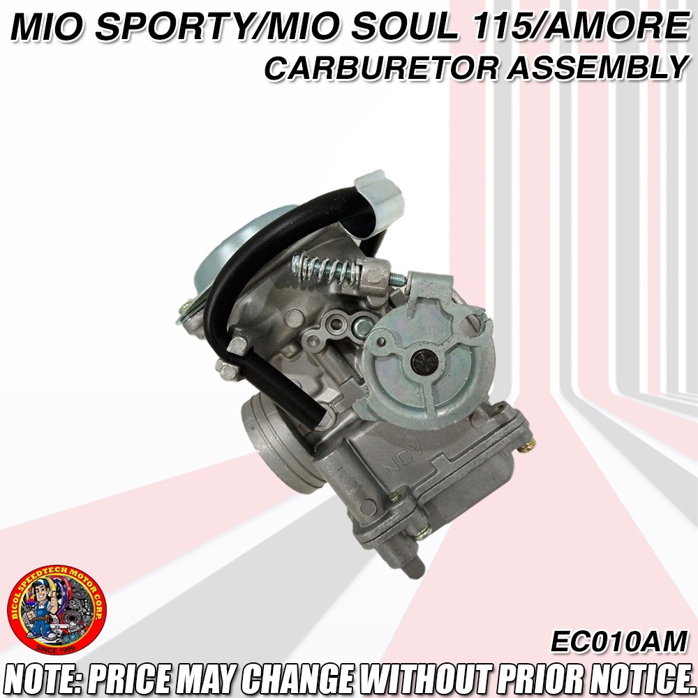 MIO SPORTY/MIO SOUL 115/AMORE CARBURETOR ASSEMBLY (EC010AM) | Shopee ...