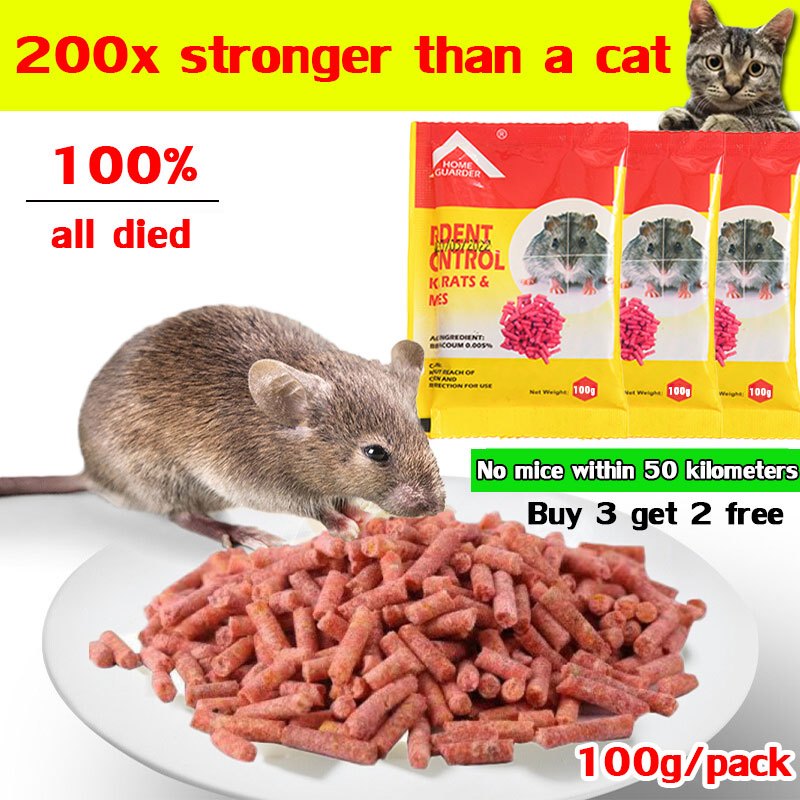 200x stronger than a cat big rat killer poison 100g Harmless to people ...