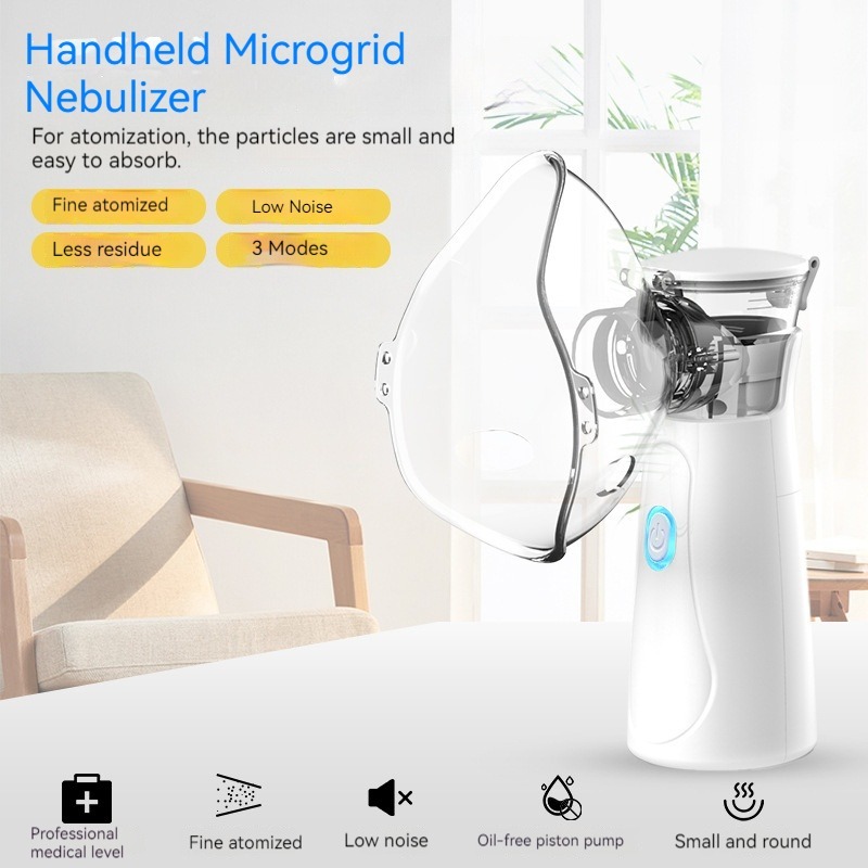 Portable Nebulizer Machine Handheld Rechargeable Nebulizer inhaler For ...