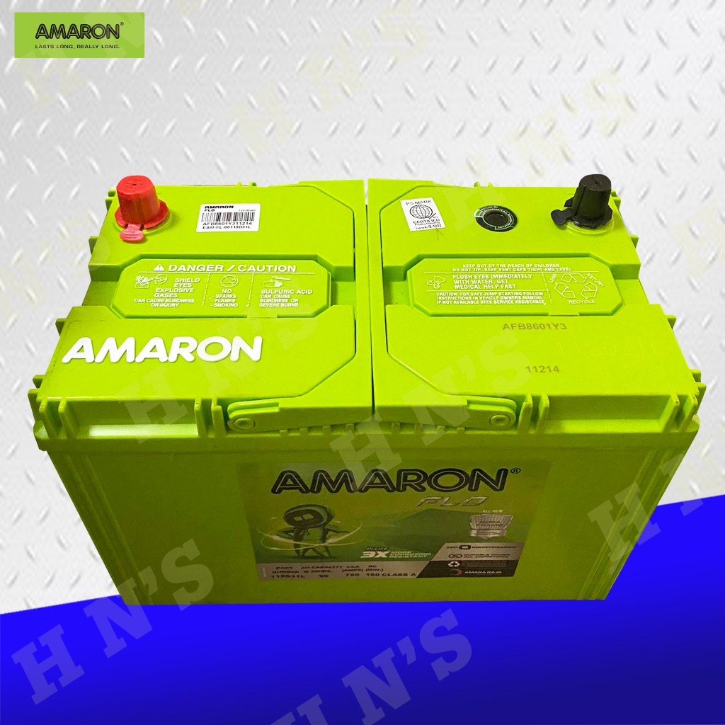 Amaron Hi Life 115D31L ( 3SMF ) Maintenance Free Car Battery w/ 21 ...