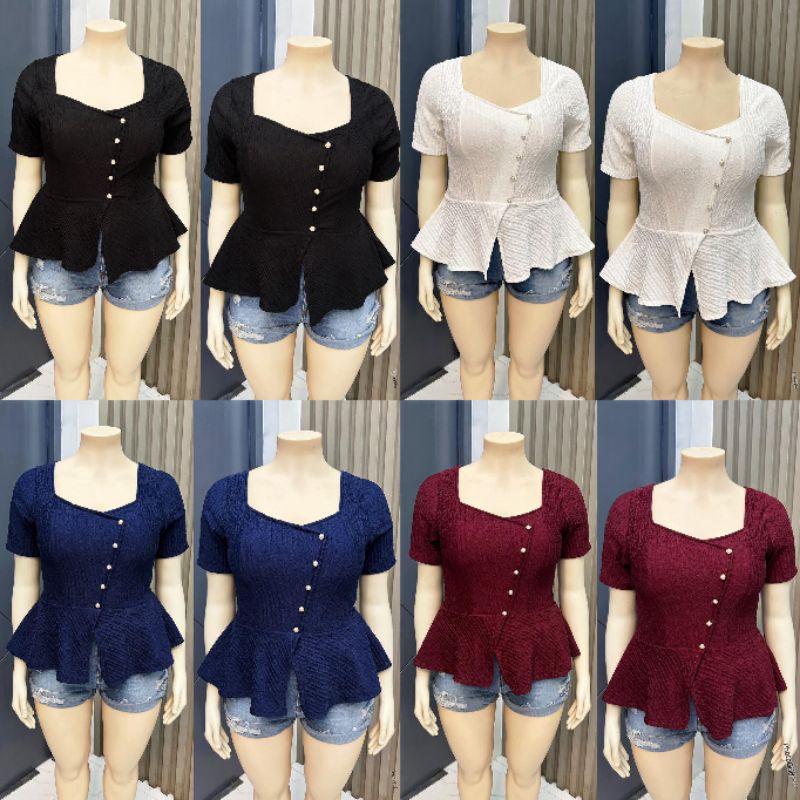 Ginger Top by Plus Size Collection Ph | Shopee Philippines