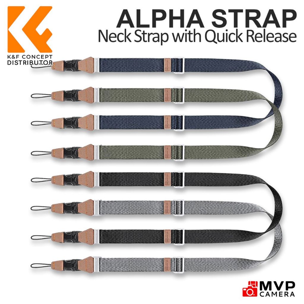 K&F CONCEPT Alpha Camera Shoulder Neck Strap QR Quick Release KF13.115 ...