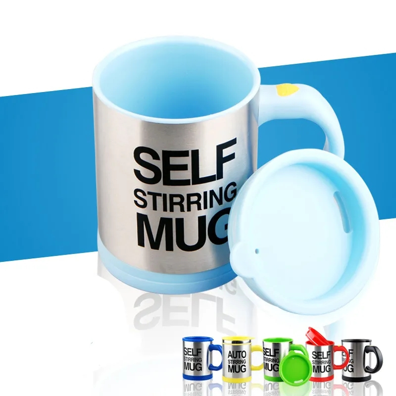 Double Insulated Self Stirring Mug Electric Lazy Automatic Mixing ...