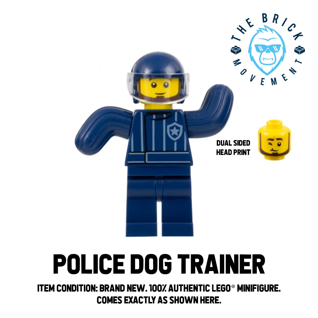 LEGO® CITY Police Dog Trainer Minifigure | Shopee Philippines