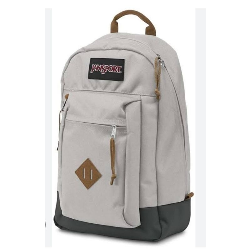 reilly jansport backpack light gray color | Shopee Philippines