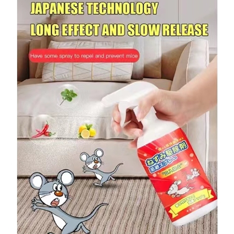 Healthhouse 500ML Killer Rat Repellant Pest Spray Organic Safe Plant ...