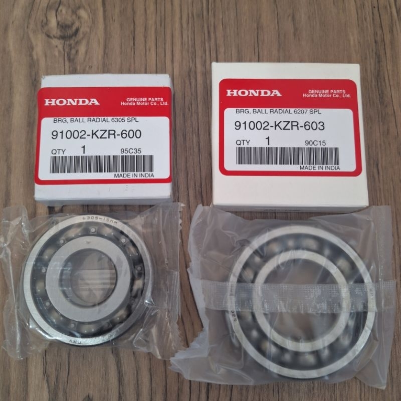 SIDE BEARING/ CRANKSHAFT BEARING CLICK125/150 (2pcs) | Shopee Philippines