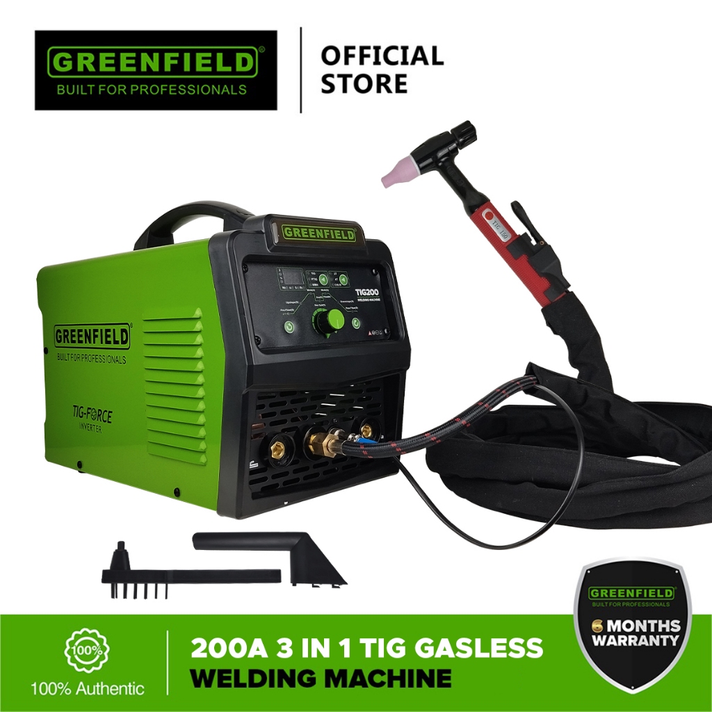 Greenfield TIG/MMA 3-IN-1 200A Inverter Welding Machine - Power Tool ...
