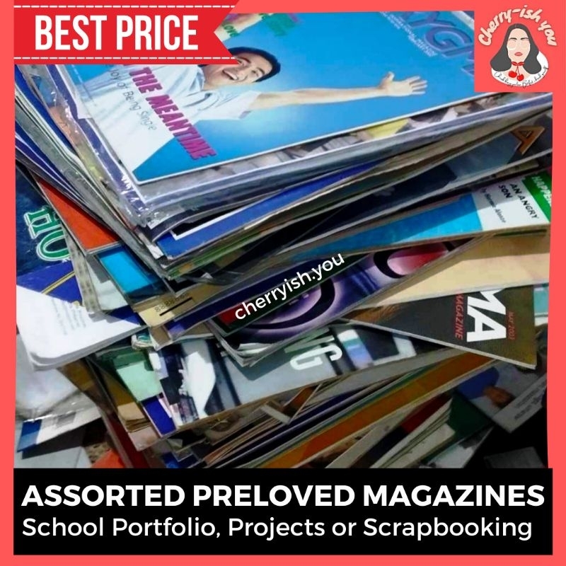 OLD MAGAZINES FOR SCRAPBOOK /PAPER CRAFT: With Torn/Missing Pages ...