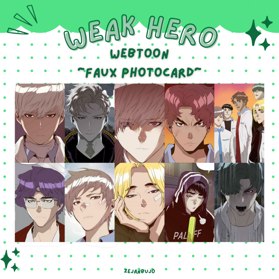 Webtoon ｜Windbreaker｜Manhwa｜Faux Photocard｜Lomo Card ｜Coscard | Shopee ...