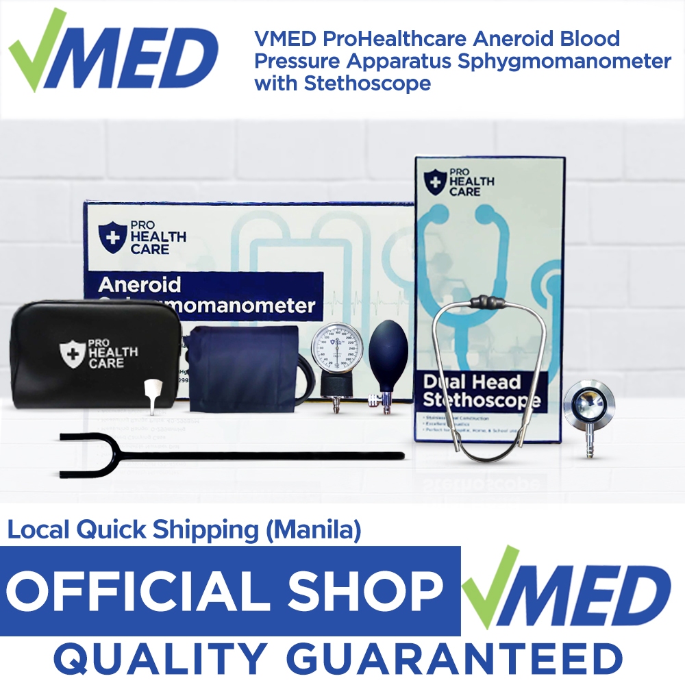 VMED Prohealthcare Aneroid BP Blood Pressure Apparatus Sphygmomanometer ...