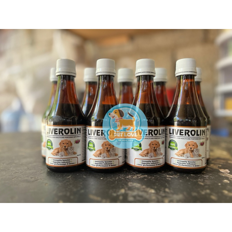 Liverolin Appetite Enhancer for Dogs & Cats 200ML | Shopee Philippines